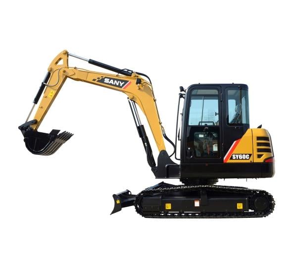 Sany SY60C excavator specs & dimensions (2018 - 2025) | Diggers ...