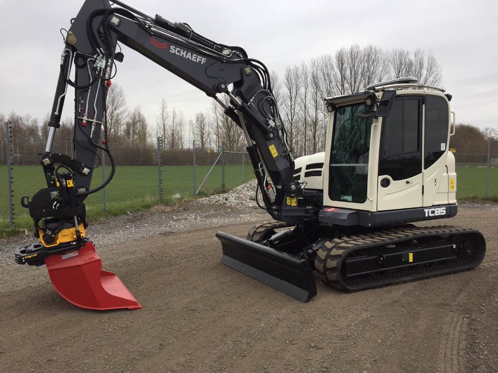 Schaeff TC 85 excavator specs & dimensions (2017 - 2020) | Diggers ...