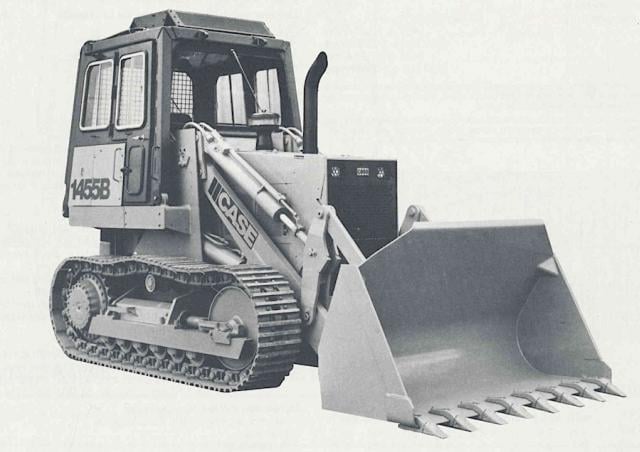 Case 1455B Crawler Loader Specs & Dimensions (1983 - 2010) | LECTURA Specs