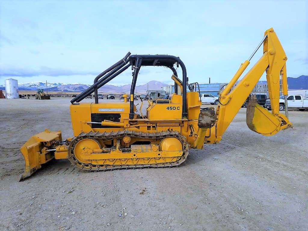 John Deere Construction 450 C Crawler Loader Specs & Dimensions (1982 ...