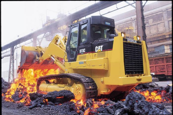 Caterpillar 973C Crawler Loader Specs & Dimensions (2006 - 2009 ...