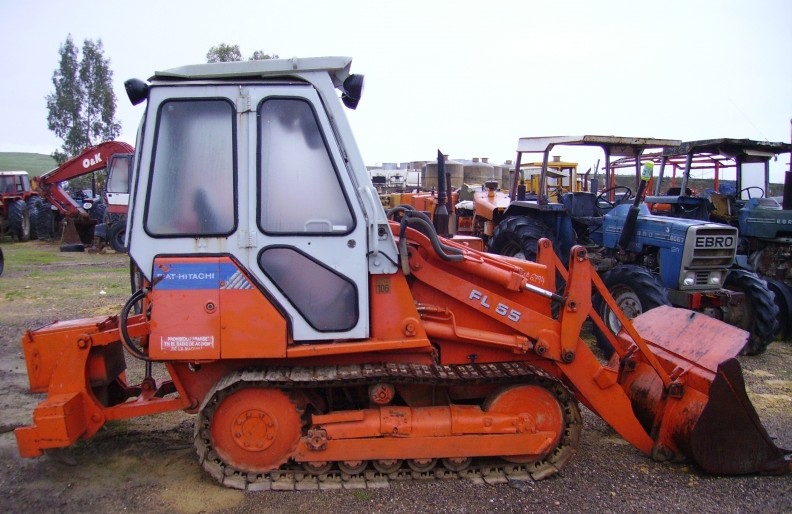 Fiat-Hitachi FL 55 Crawler Loader Specs & Dimensions (1994 - 1997 ...