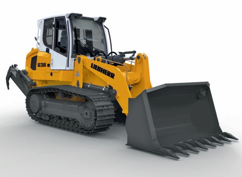 Liebherr LR 636 Crawler Loader Specs & Dimensions (2015 - 2020 ...