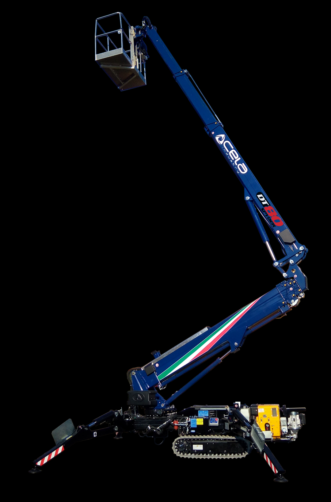 CELA DT80 Spyder Specs & Dimensions (2021 - 2025) | Crawler Telescopic ...