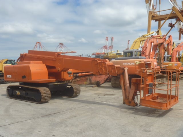 Hitachi HX 220 B Specs & Dimensions (2018 - 2025) | Crawler Telescopic Boom Lifts | LECTURA Specs