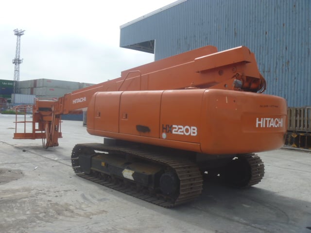 Hitachi HX 220 B Specs & Dimensions (2018 - 2025) | Crawler Telescopic ...
