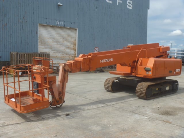 Hitachi HX 220 B Specs & Dimensions (2018 - 2025) | Crawler Telescopic Boom Lifts | LECTURA Specs