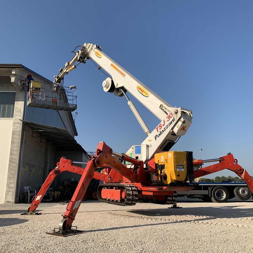 Palazzani TSJ 30 Specs & Dimensions (2009 - 2011) | Crawler Telescopic ...