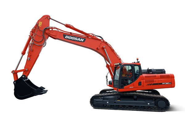 Doosan DX 380 LC excavator specs & dimensions (2010 - 2013) | Diggers ...