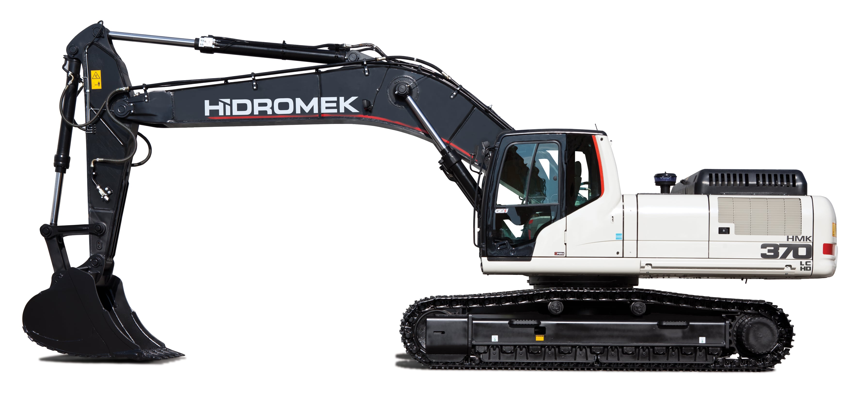 Hidromek HMK 370 LC-HD excavator specs & dimensions (2009 - 2010 ...