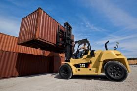 Caterpillar DP120N diesel forklift specs & dimensions (2010 - 2014 ...