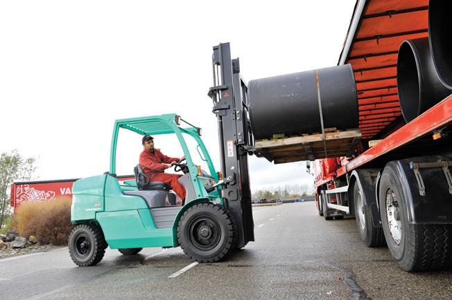 Mitsubishi FD 50 N diesel forklift specs & dimensions (2010 - 2015 ...