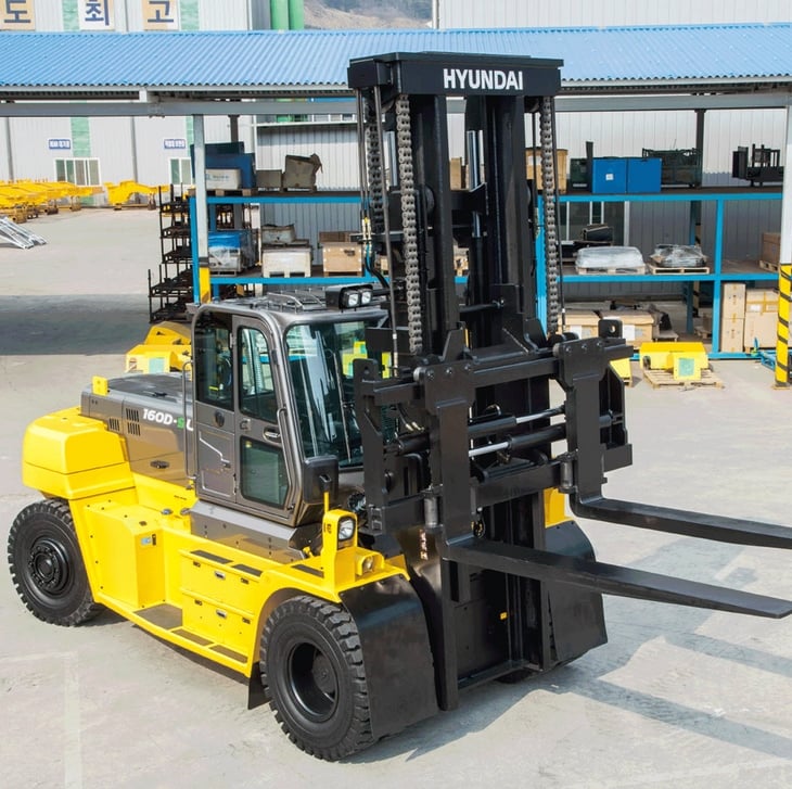 Hyundai 160D-9L diesel forklift specs & dimensions (2020 - 2023) | Lift ...