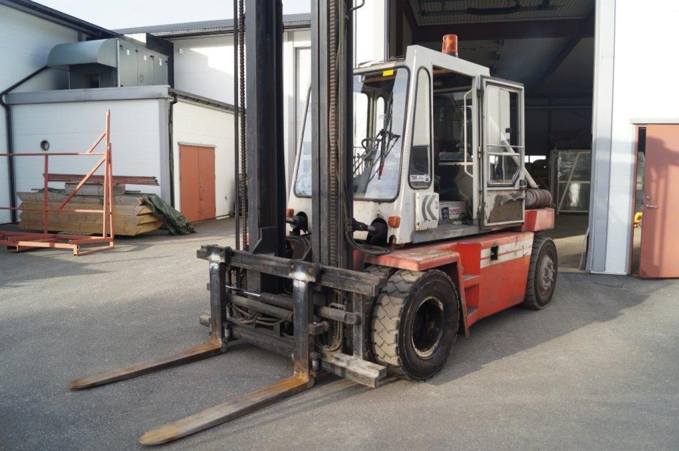 Clark DPL 75 diesel forklift specs & dimensions (1999 - 2013) | Lift ...