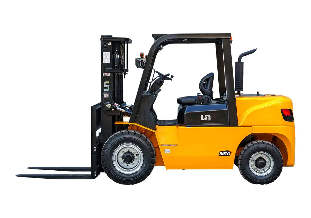 UN Forklift FD50T-XNGP2 diesel forklift specs & dimensions (2024 - 2025 ...