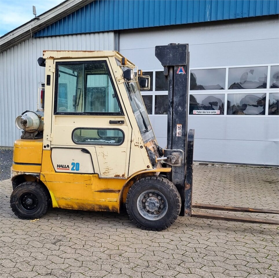 Halla HDF 20 diesel forklift specs & dimensions (1996 - 1998) | Lift ...