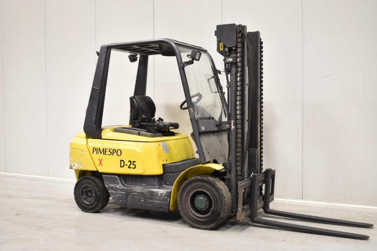OM XD 25 diesel forklift specs & dimensions (2002 - 2004) | Lift trucks ...