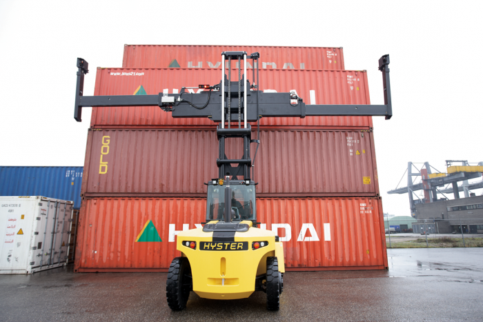 Hyster H 10.00 XM diesel forklift specs & dimensions (2006 - 2007 ...