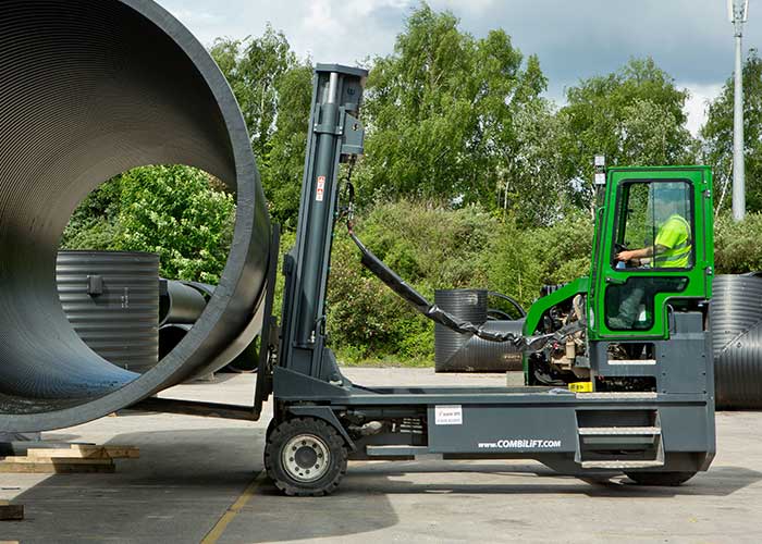 Combi-Lift C 14000 JD diesel 4 way forklift specs & dimensions (2021 ...