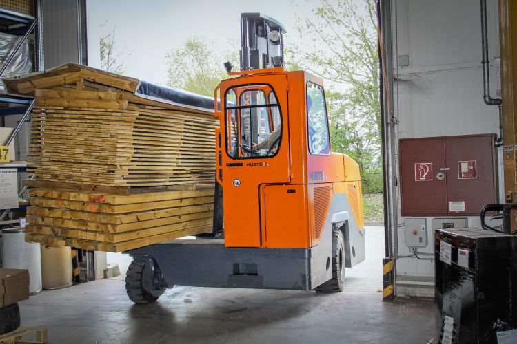 Hubtex DQ 100-D diesel 4 way forklift specs & dimensions (2021 - 2025 ...