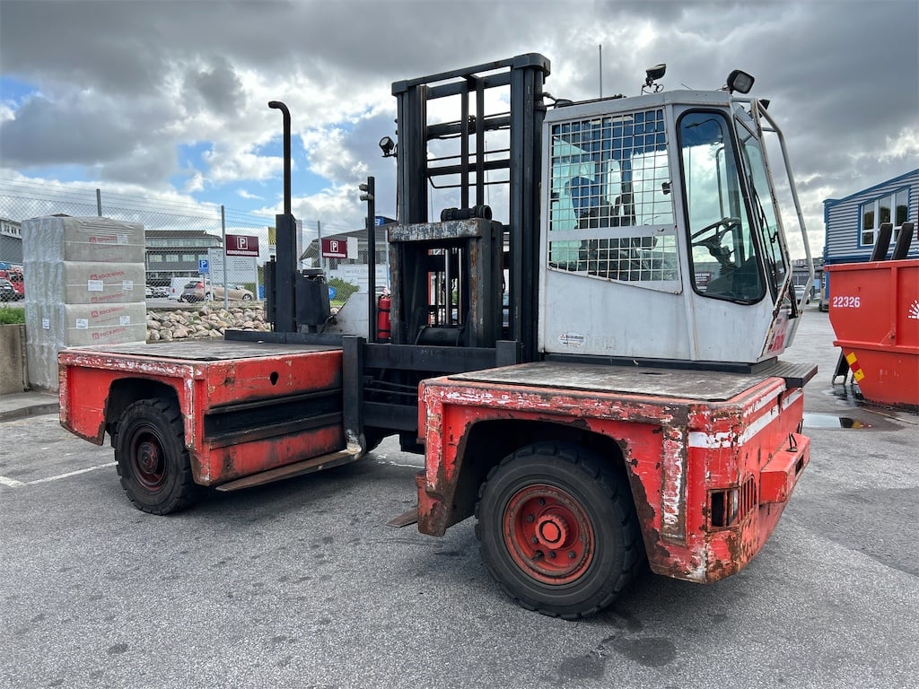 Kalmar DFQ 60/16/40 D diesel 4 way forklift specs & dimensions (1992 ...