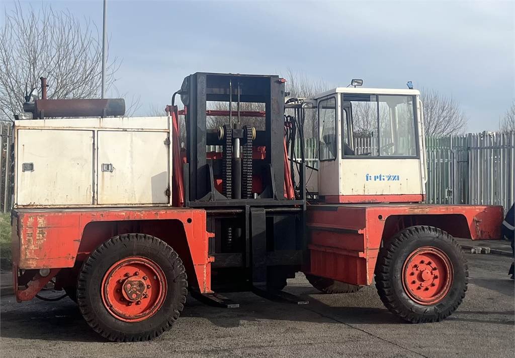 Fantuzzi SF 100 diesel 4 way forklift specs & dimensions (1998 - 2010 ...