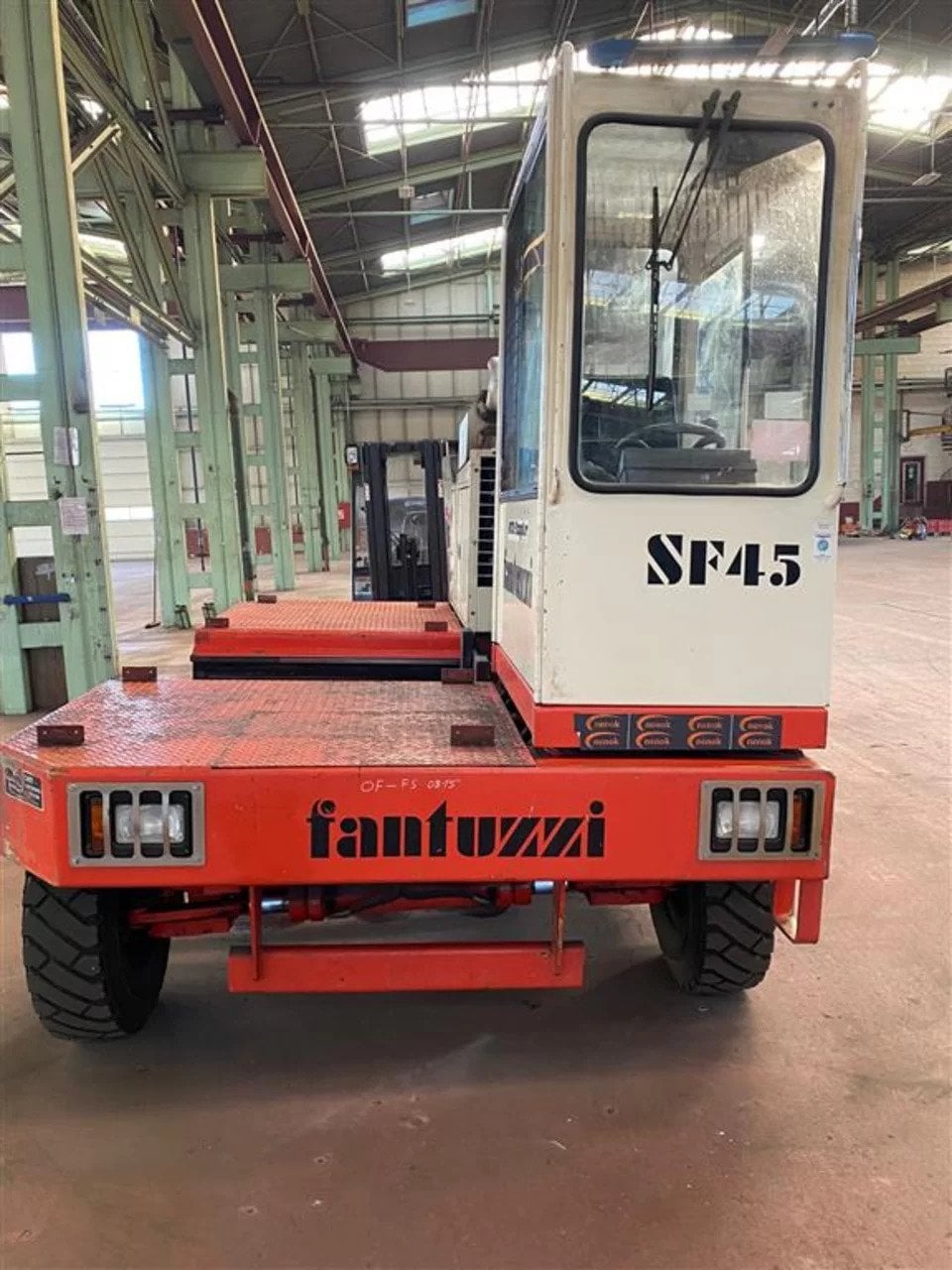 Fantuzzi SF 45 diesel 4 way forklift specs (1998 - 2000) | LECTURA Specs