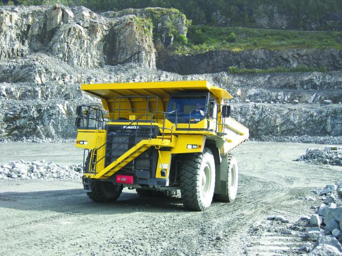 Specs for Komatsu HD 785-7 | Lectura Specs