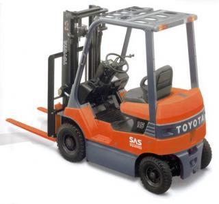 Toyota 7 FB 20 electric forklift specs & dimensions (2002 - 2009 ...