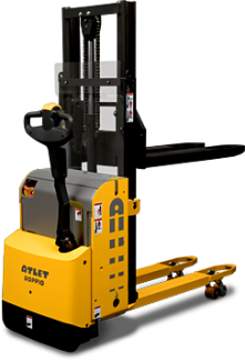 Atlet Doppio PSD electric forklift specs & dimensions (1996 - 2012 ...
