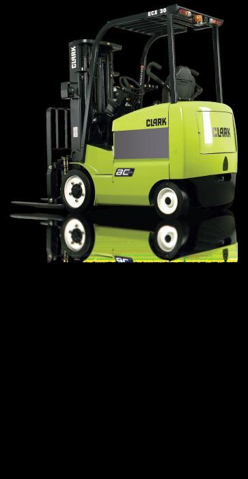 Clark ECX 25 ac electric forklift specs (2008 - 2010) | Lift trucks ...