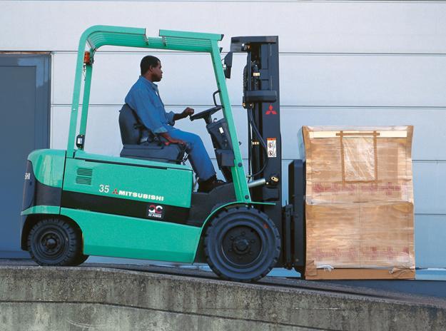 Mitsubishi FB 25 KPAC electric forklift specs & dimensions (2005 - 2014 ...