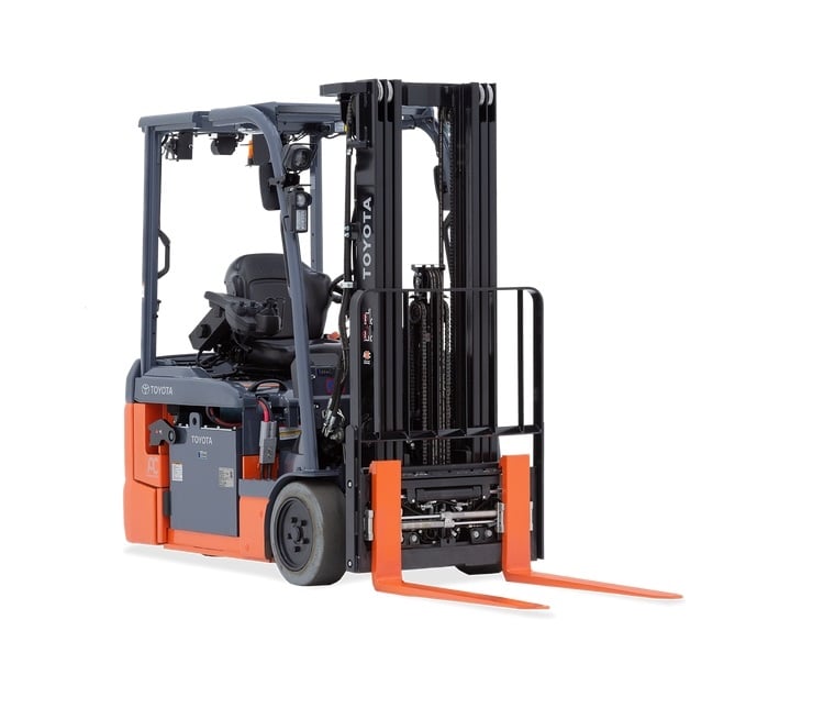 Toyota 8FBE15U electric forklift specs & dimensions (2019 - 2025 ...