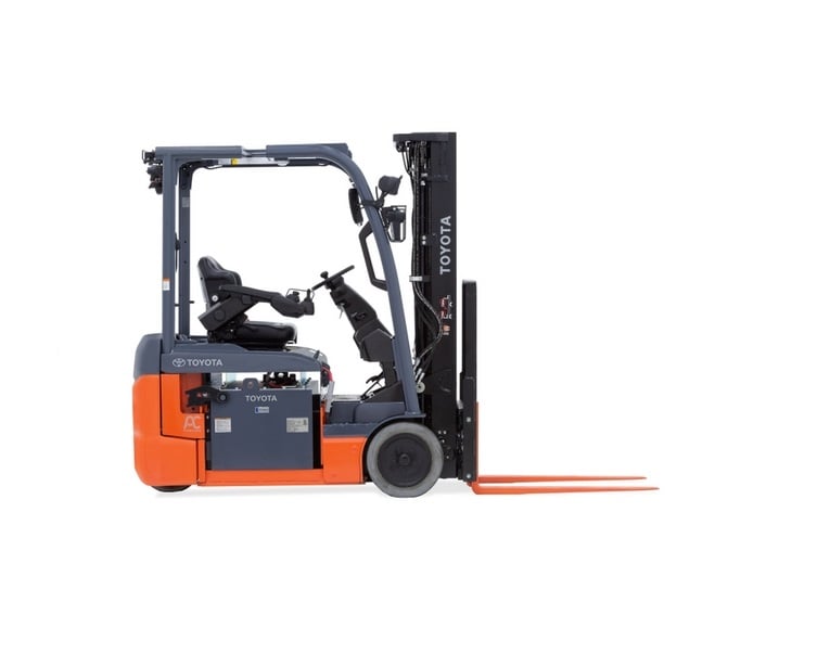 Toyota 8FBE18U electric forklift specs & dimensions (2019 - 2025 ...