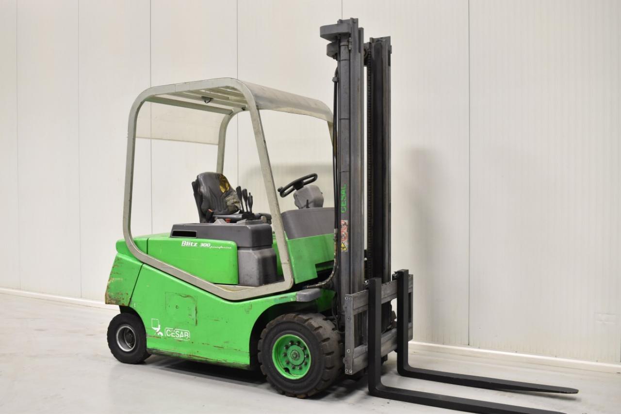 Cesab Blitz 300 electric forklift specs (1998 - 2002) | Lift trucks ...