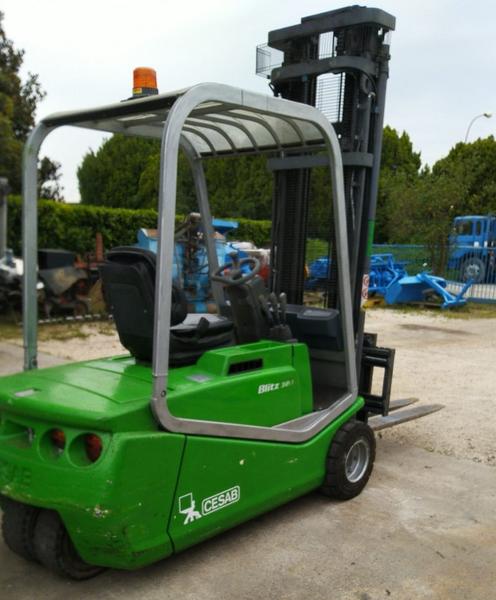 Cesab Blitz 320 electric forklift specs & dimensions (1998 - 2003 ...
