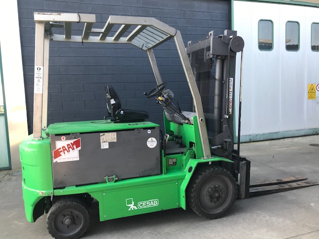 Cesab ECO/M 400 electric forklift specs & dimensions (1987 - 1997 ...