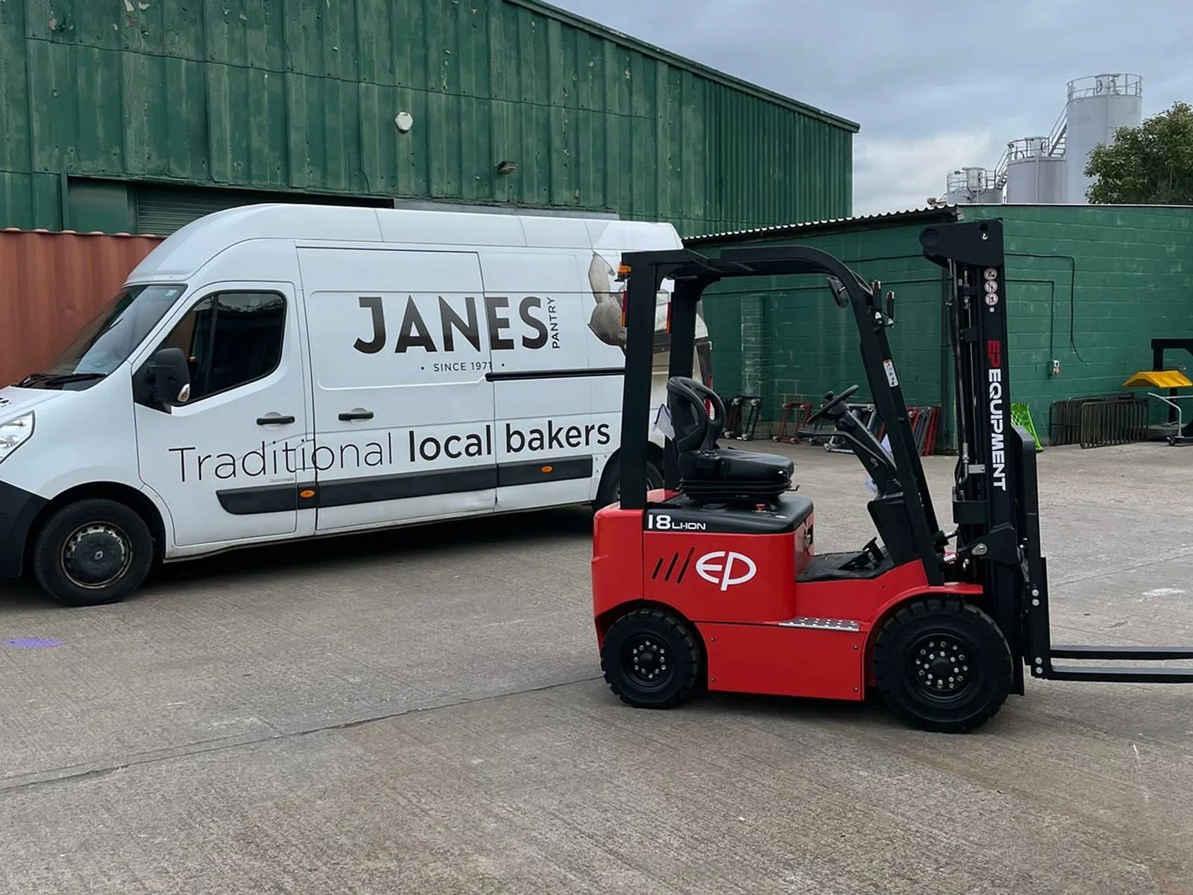 EP EFL181 electric forklift specs & dimensions (2024 - 2025) | Lift ...