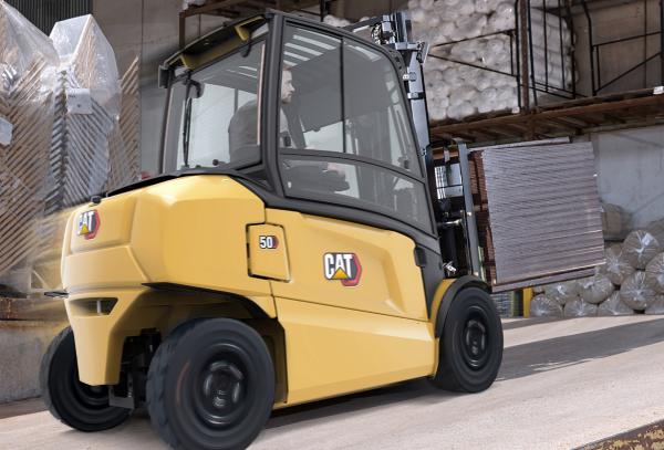 Caterpillar EP50N electric forklift specs & dimensions (2022 - 2025 ...