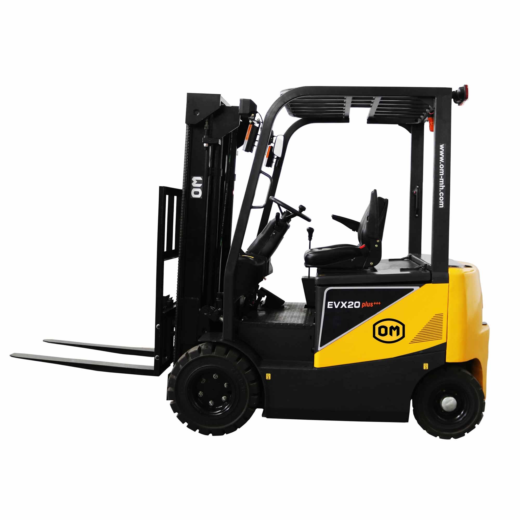 OM EVX20 Plus electric forklift specs & dimensions (2024 - 2025) | Lift ...