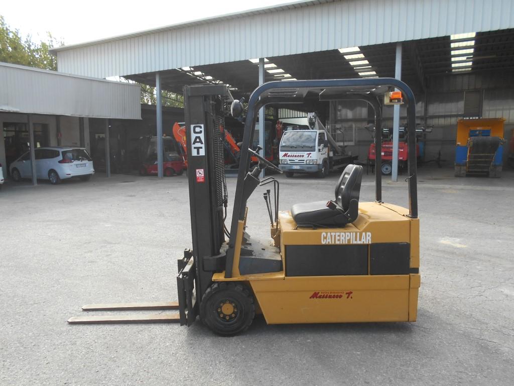 Caterpillar F 35 electric forklift specs & dimensions (1993 - 1994 ...
