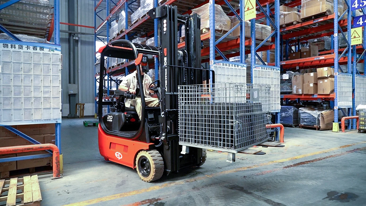 EP TDL201 electric forklift specs & dimensions (2024 - 2025) | Lift ...