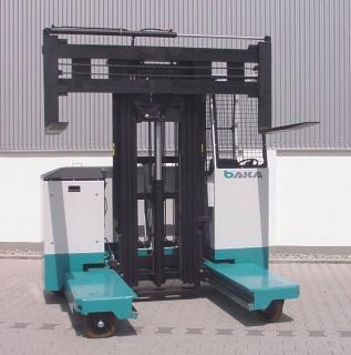 Baka EFY 25/14/40 A electric 4 way forklift specs & dimensions (1996 ...