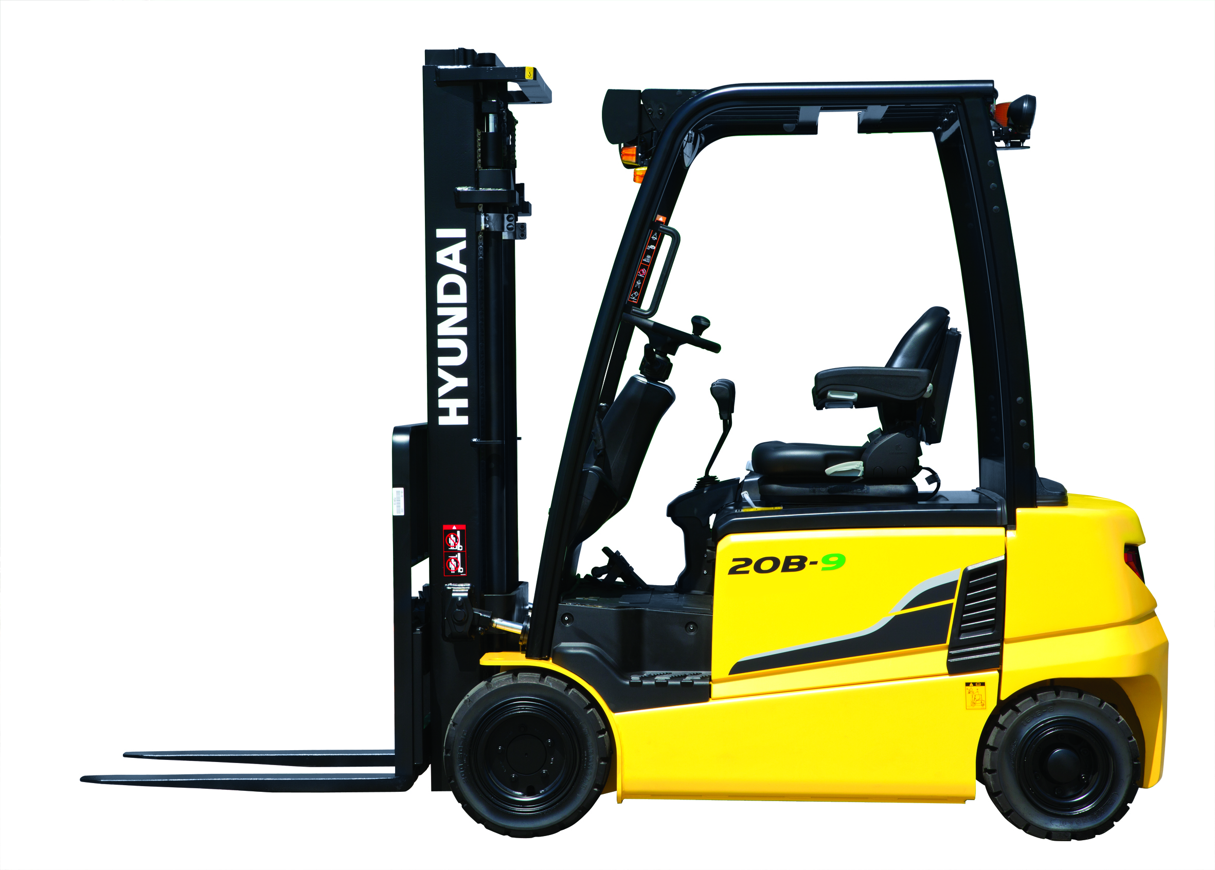 Hyundai 20B-9 electric forklift specs & dimensions (2019 - 2025) | Lift trucks | LECTURA Specs
