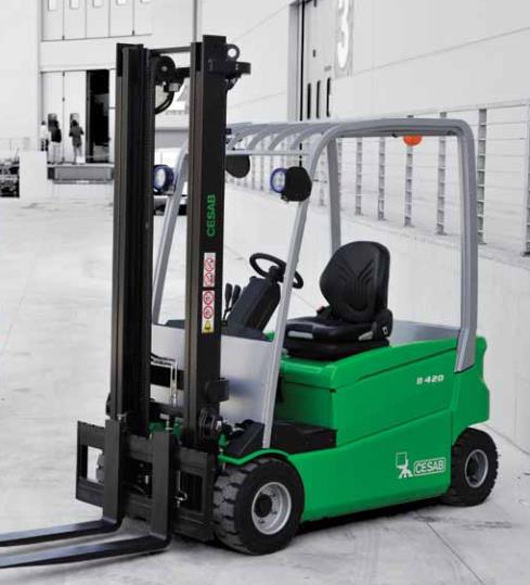 Cesab Blitz 420 AC electric forklift specs & dimensions (2003 - 2010 ...