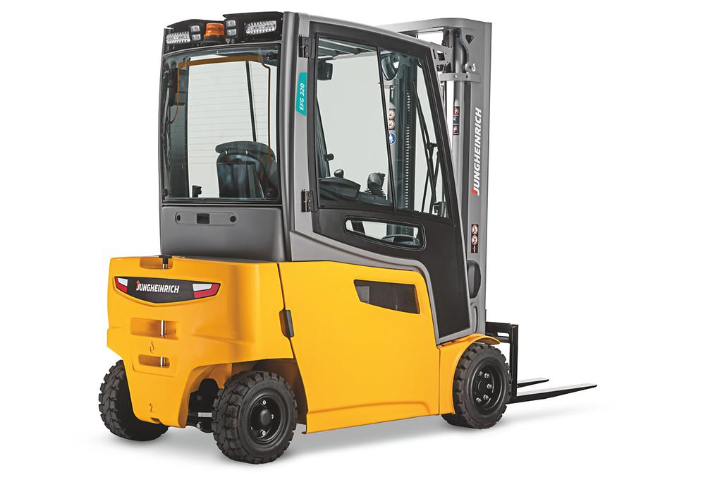 Jungheinrich EFG 318 electric forklift specs & dimensions (2016 - 2025 ...