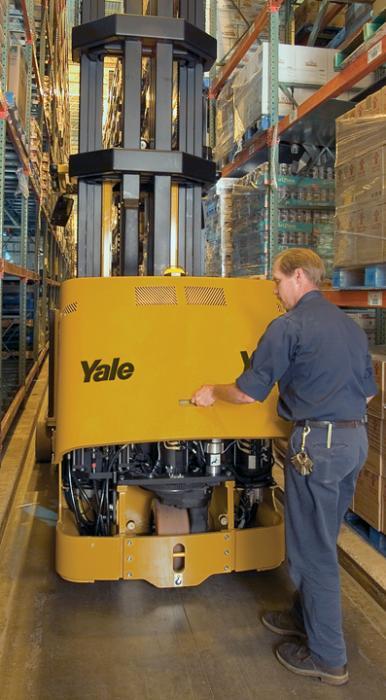 Yale MTC15 LWB electric 4 way forklift specs & dimensions (2014 - 2022 ...