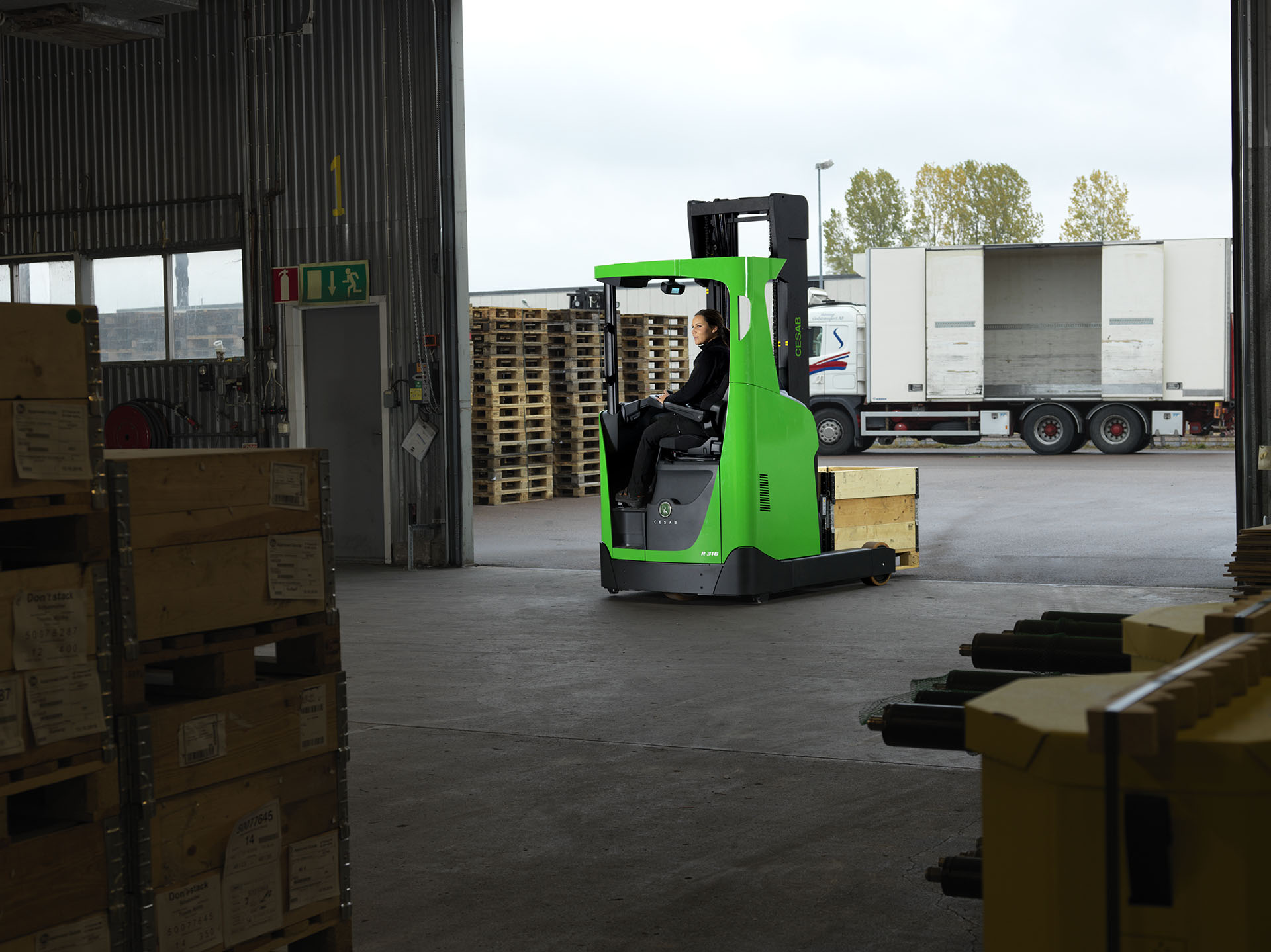 Cesab R 314 reach truck specs & dimensions (2010 - 2016) | LECTURA Specs