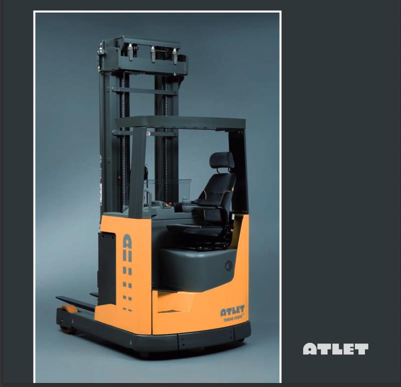 Atlet UNS Tergo AC Power Plus 160 reach truck specs & dimensions (2000 ...