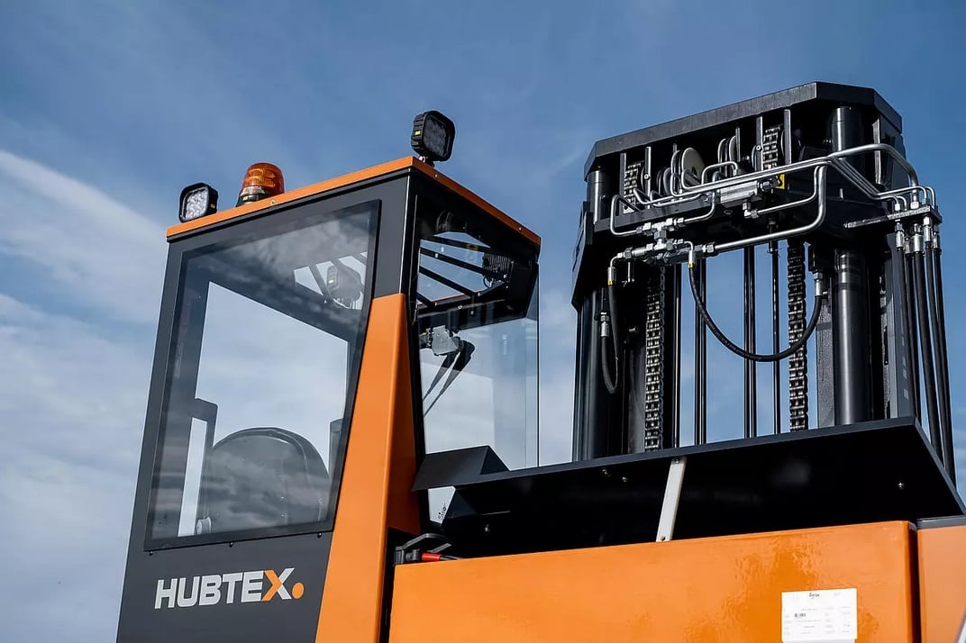 Hubtex MaxX 45 EL electric 4 way forklift specs & dimensions (2021 ...
